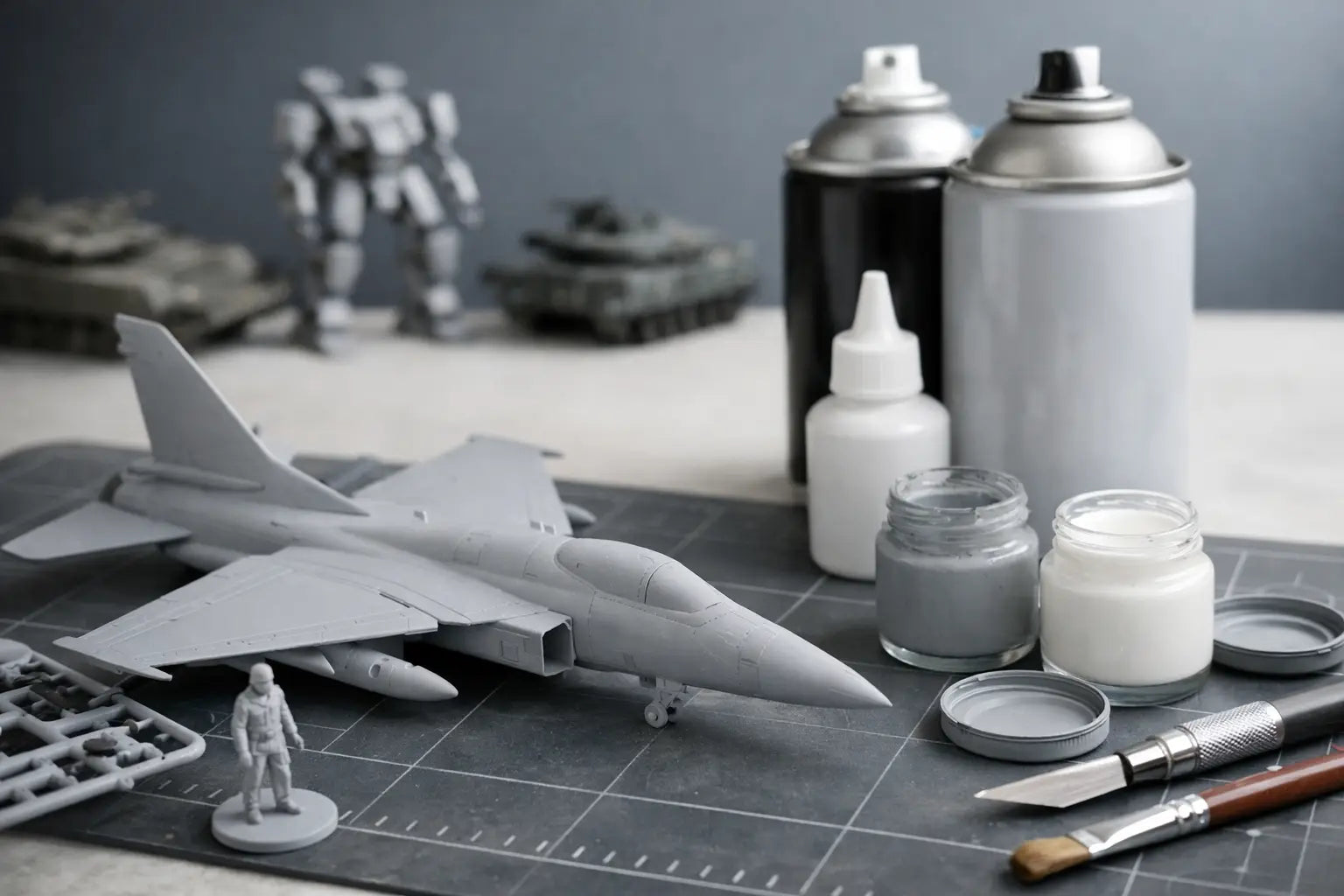Best Model Kit Primer for Clean Paint Jobs – A-Z Toy Hobby