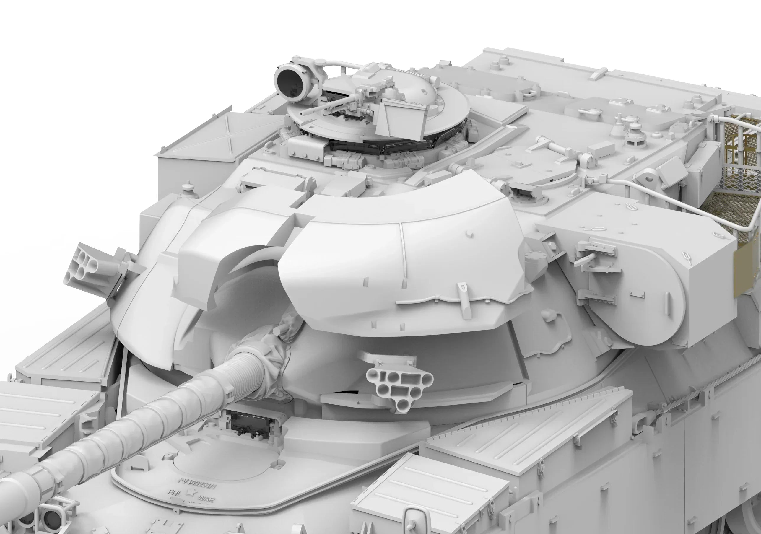 Meng TS-051 British Main Battle Tank Chieftain Mk10 1/35 Model Kit – A ...