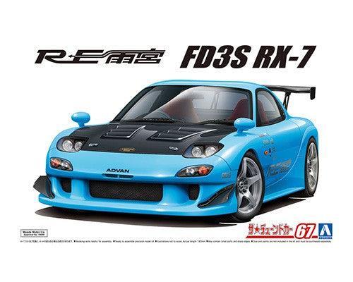 Aoshima 05626 1999 Mazda RE Amemiya FD3S RX-7 1/24 Model Kit - A-Z Toy Hobby