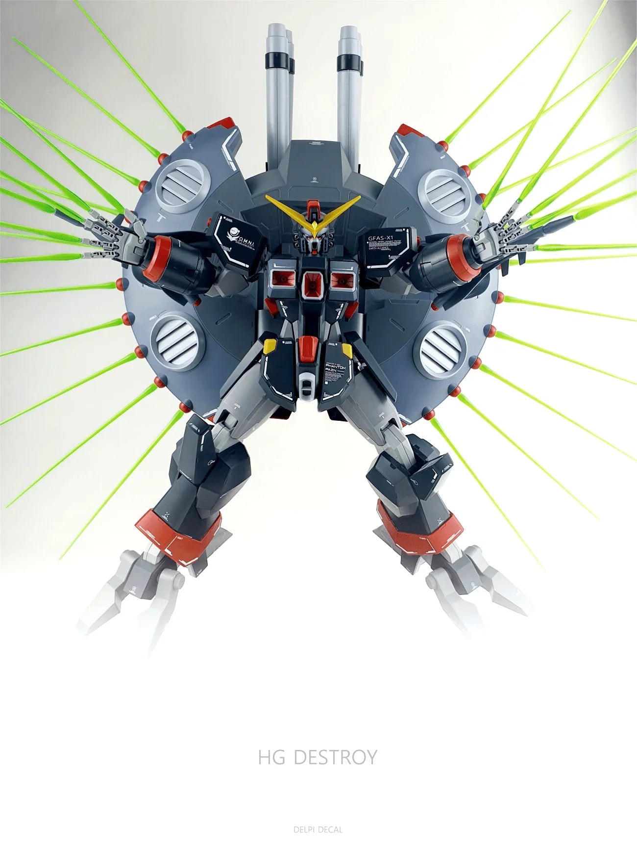 Delpi Water Decal For HG Destroy Gundam - A-Z Toy Hobby