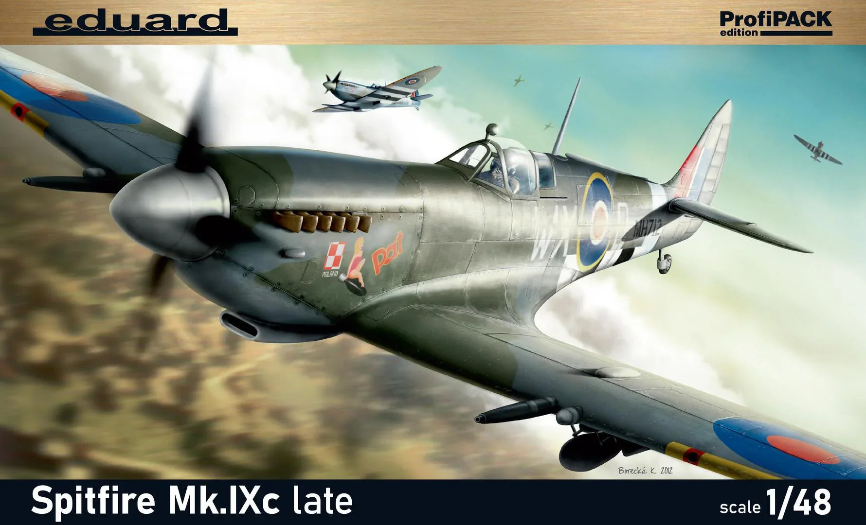 Eduard 8281 Spitfire Mk. IXc Late 1/48 Model Kit - A-Z Toy Hobby