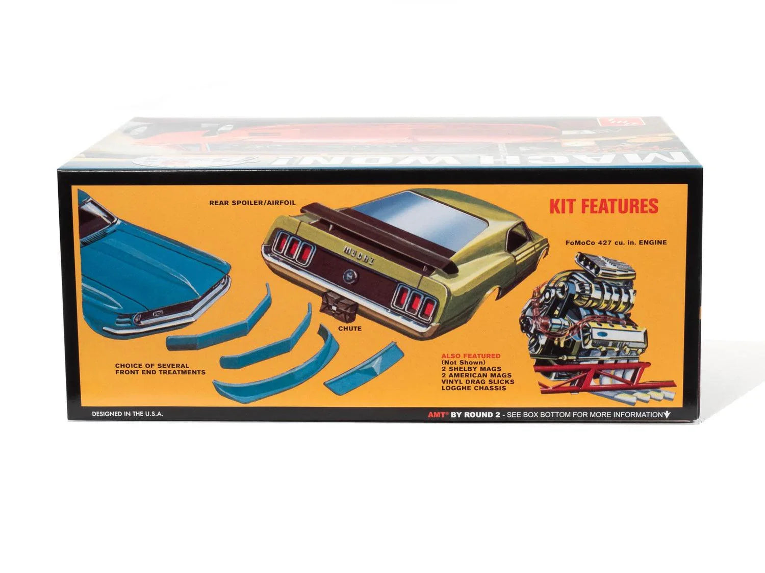 AMT 1970 Ford Mustang Funny Car Mach Won 1/25 Model Kit - A-Z Toy Hobby