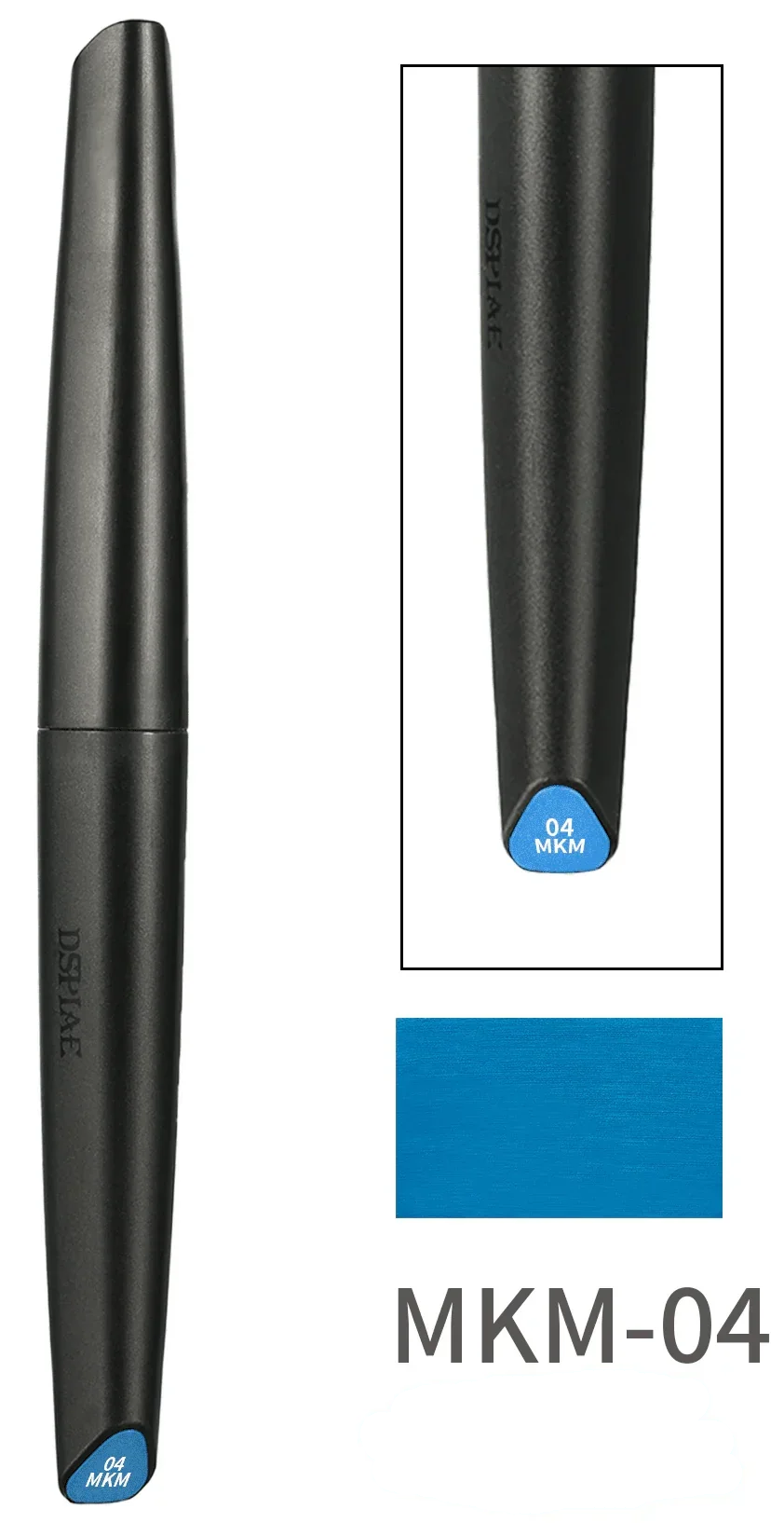 DSPIAE Soft Tip Marker Metallic Blue MKM-04 - A-Z Toy Hobby