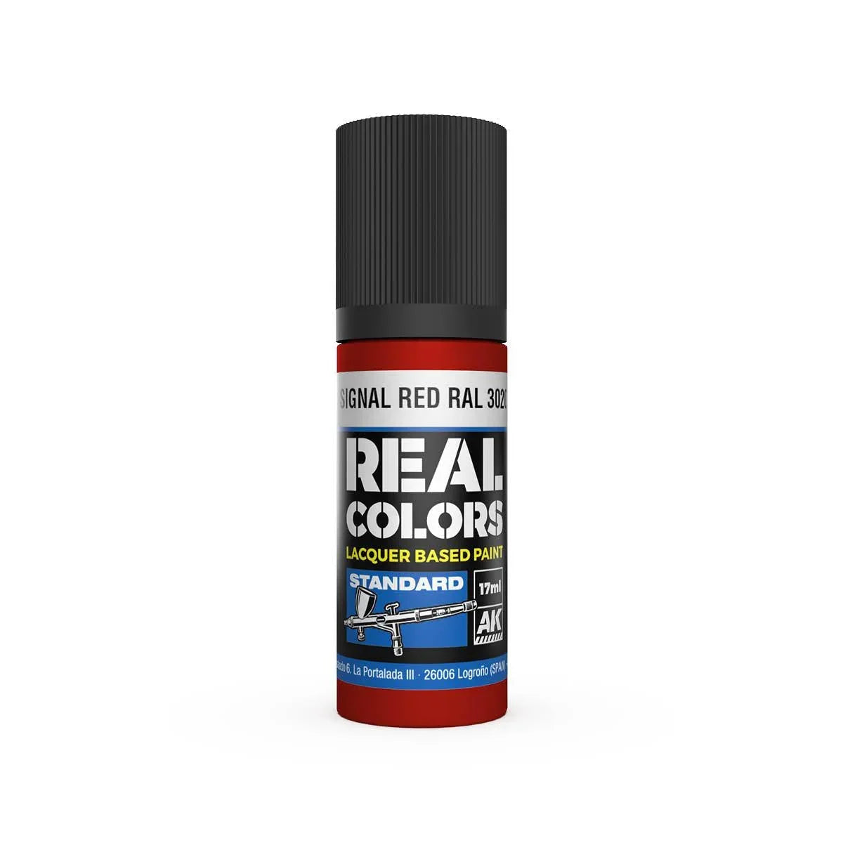 AK Interactive RC811 Real Colors Signal Red RAL 3020 Paint 17ml - A-Z ...