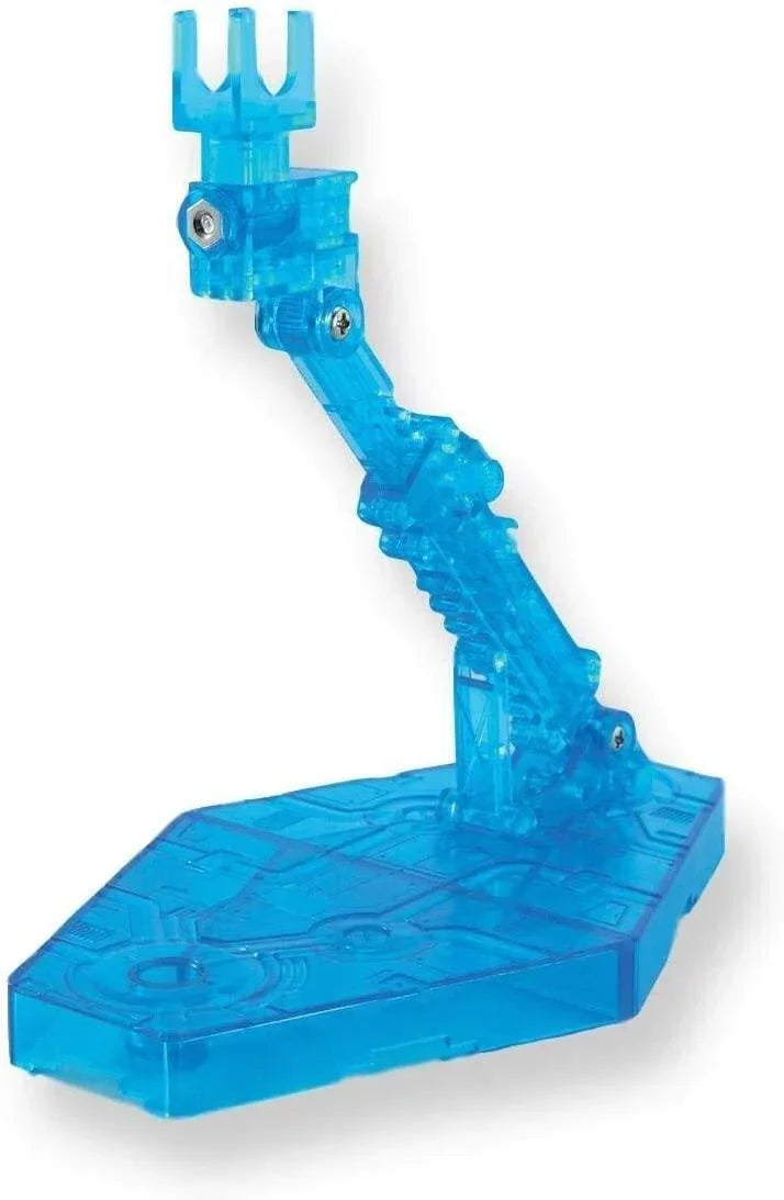 Bandai Action Base 2 Display Stand Clear Blue - A-Z Toy Hobby