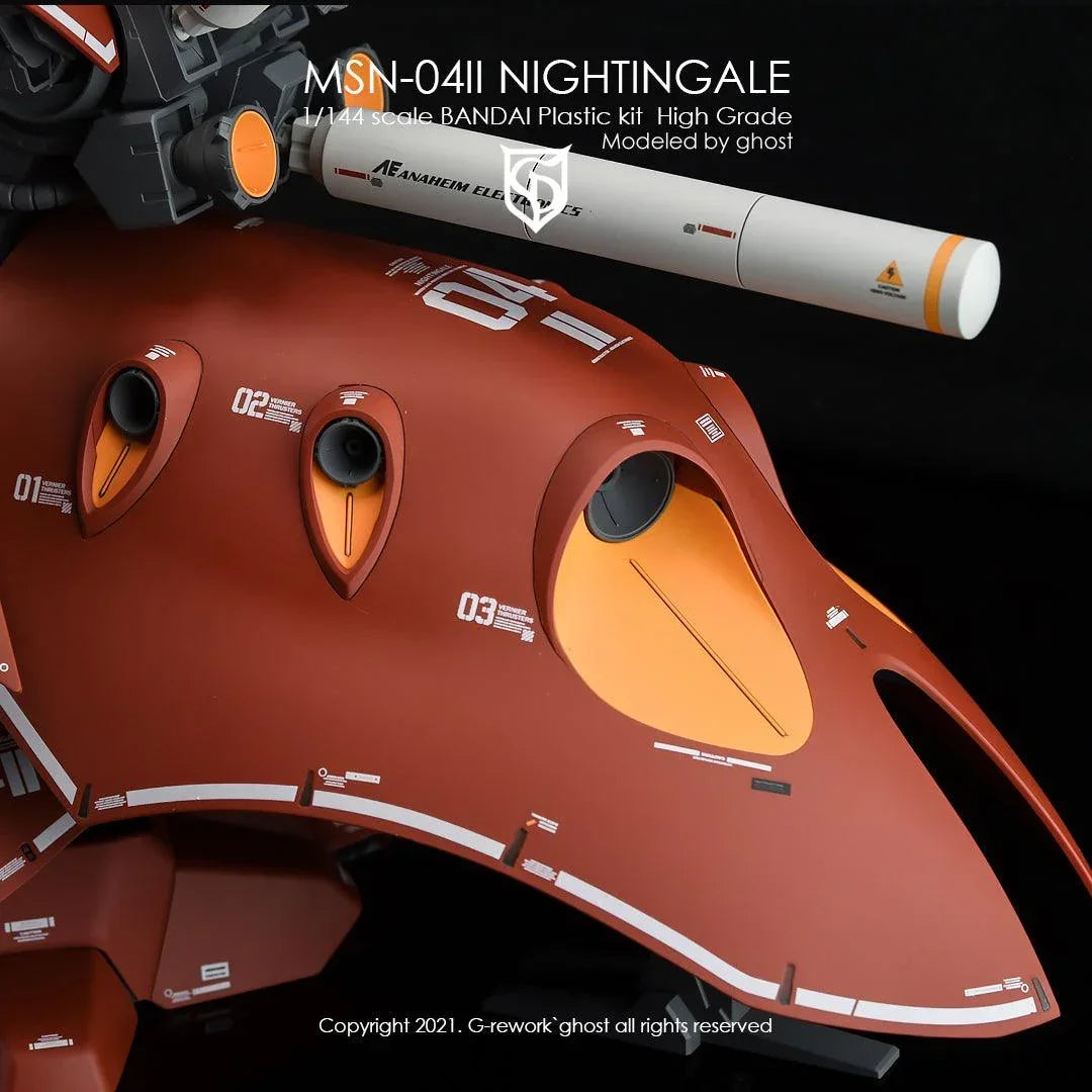 G-Rework Water Decal For HG Nightingale - A-Z Toy Hobby