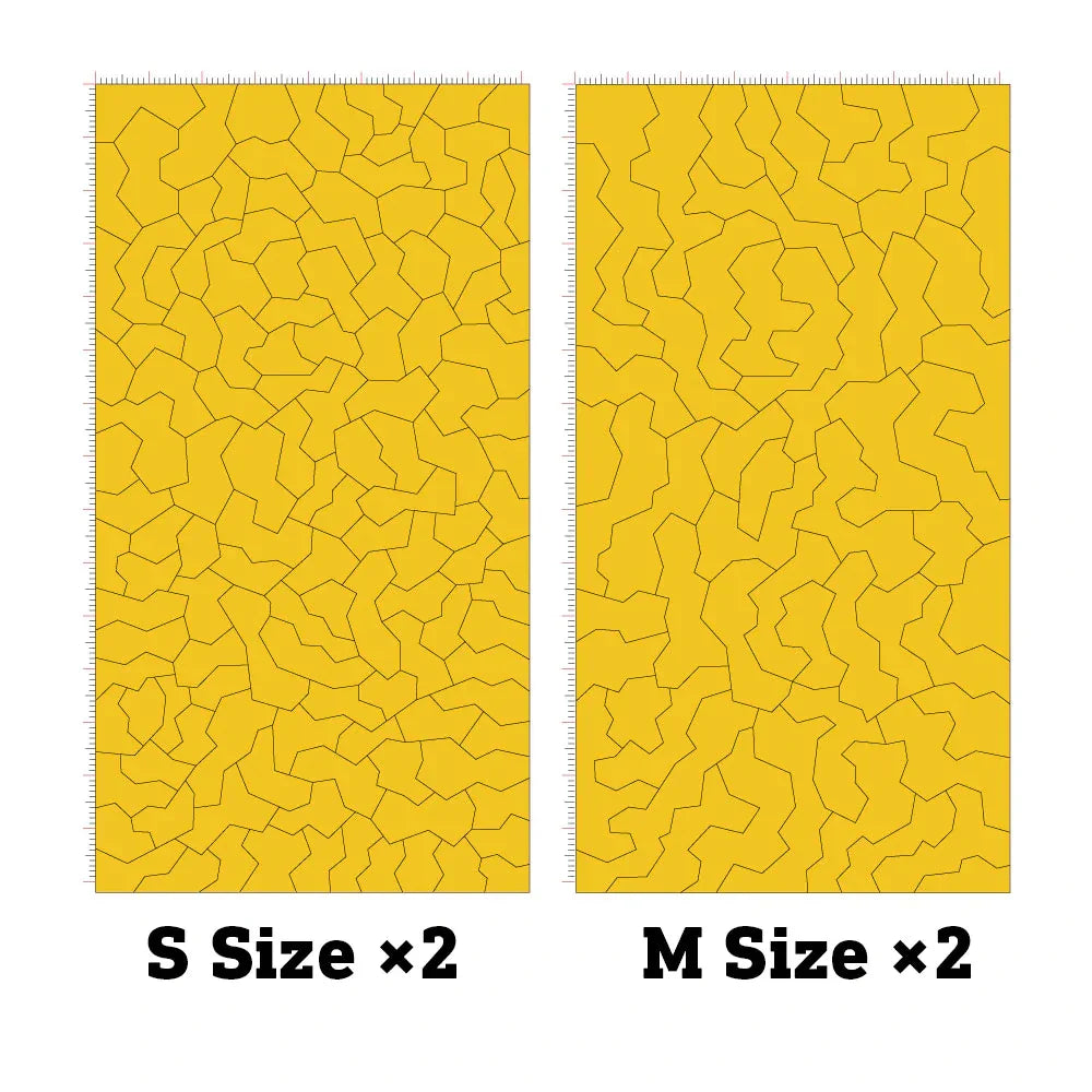 HIQParts Splinter Camouflage Masking Tape (2 small pcs, 2 medium pcs ...